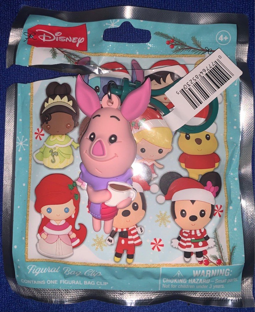 (Piglet) disney figural bag clips(exclusive B) , Hobbies & Toys, Toys ...