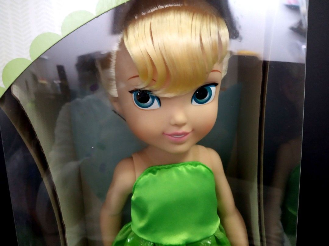 绝版 Disney Tinker bell 16" Inch Action Figure 迪士尼 小仙子 小飛俠, 女裝, 飾物及配件, 飾物 ...