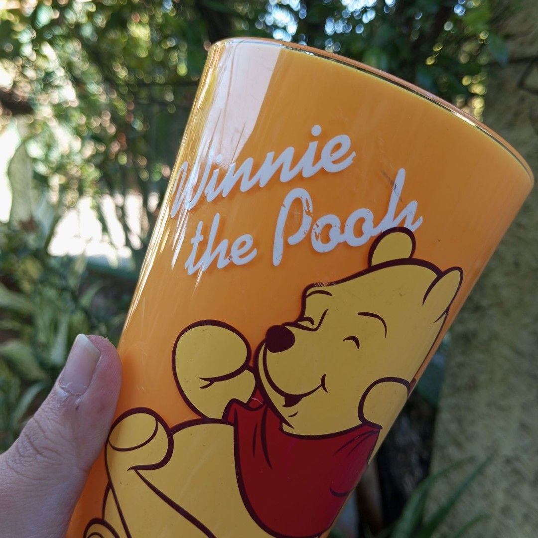 DISNEY Winnie the Pooh Ta Glass, Furniture & Home Living, Kitchenware ...