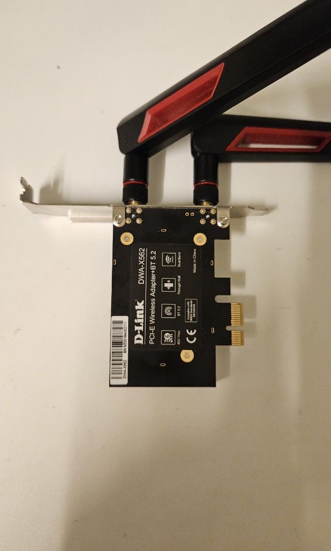 D-Link PCI-E Wireless Adapter WiFi 6 DWA-X526, Computers & Tech, Parts & Accessories, Networking ...