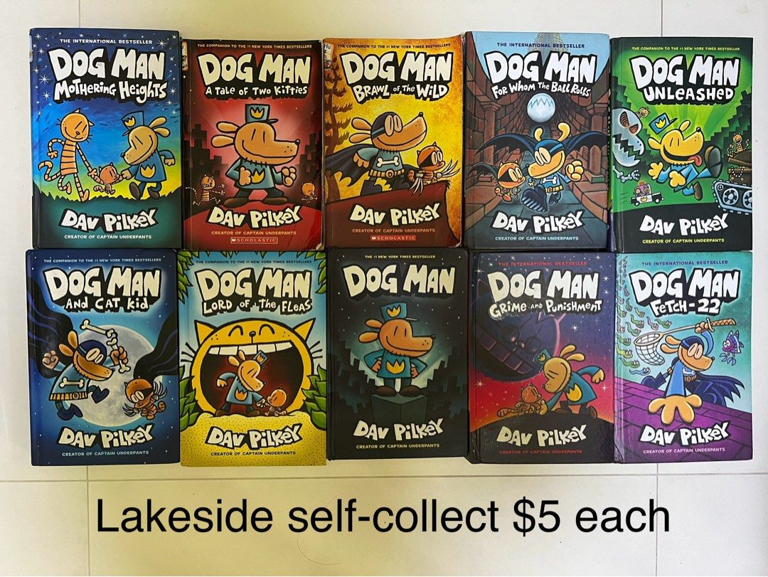 Dog Man comics, Hobbies & Toys, Books & Magazines, Fiction & Non ...