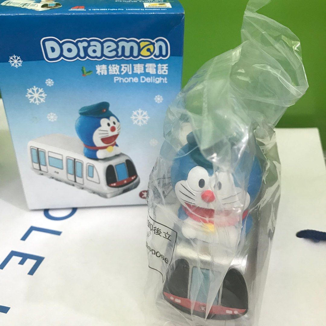 Doraemon 叮噹 哆啦A夢 x 港鐵 MTR 擺設 連車票 , 興趣及遊戲, 玩具 & 遊戲類 - Carousell