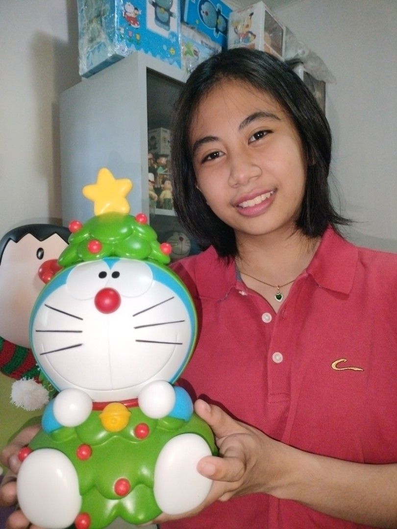 Doraemon Christmas Tree, Hobbies & Toys, Toys & Games on Carousell