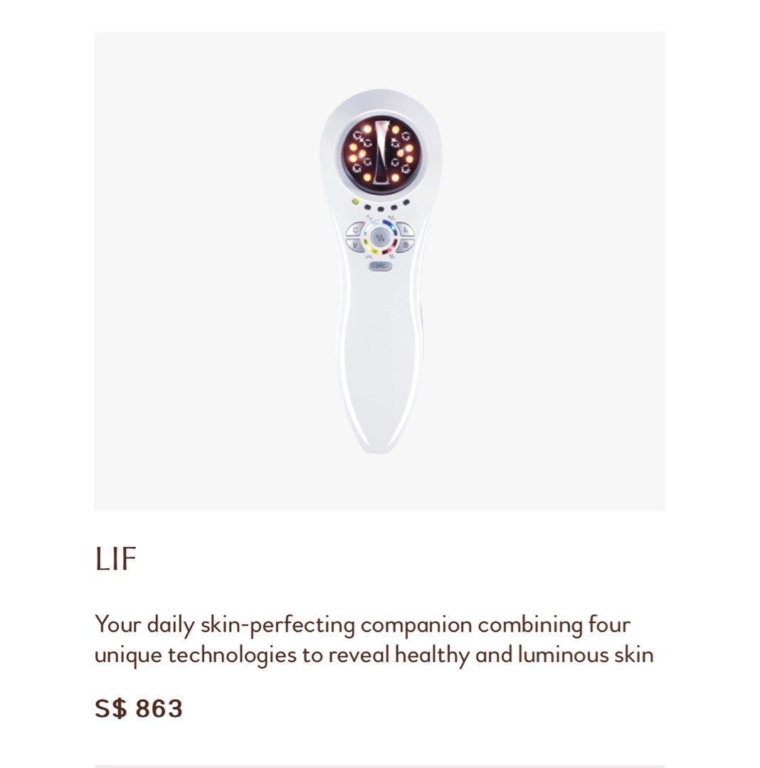 Dr Secret LIF device, Beauty & Personal Care, Face, Face Care on Carousell