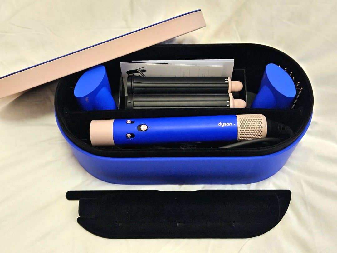Dyson Airwrap Blue/Blush (Complete Long), Beauty & Personal Care, Hair ...