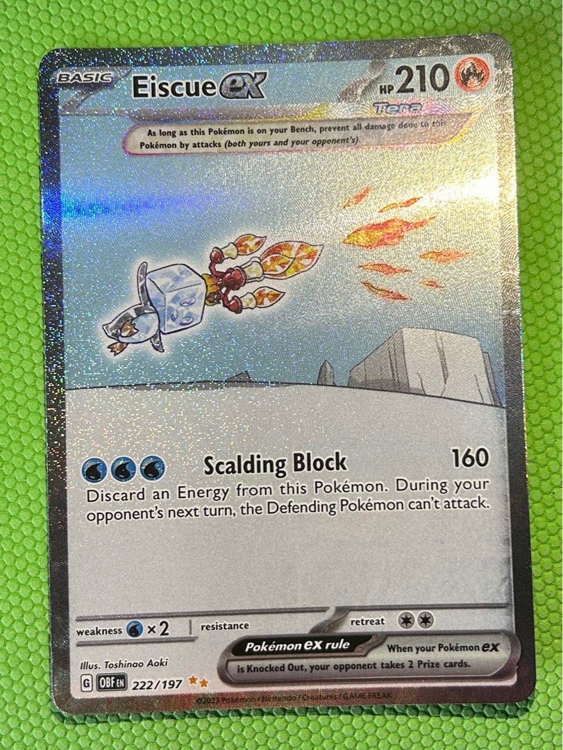 Eiscue Ex Special Illustration Rare (English), Hobbies & Toys, Toys ...