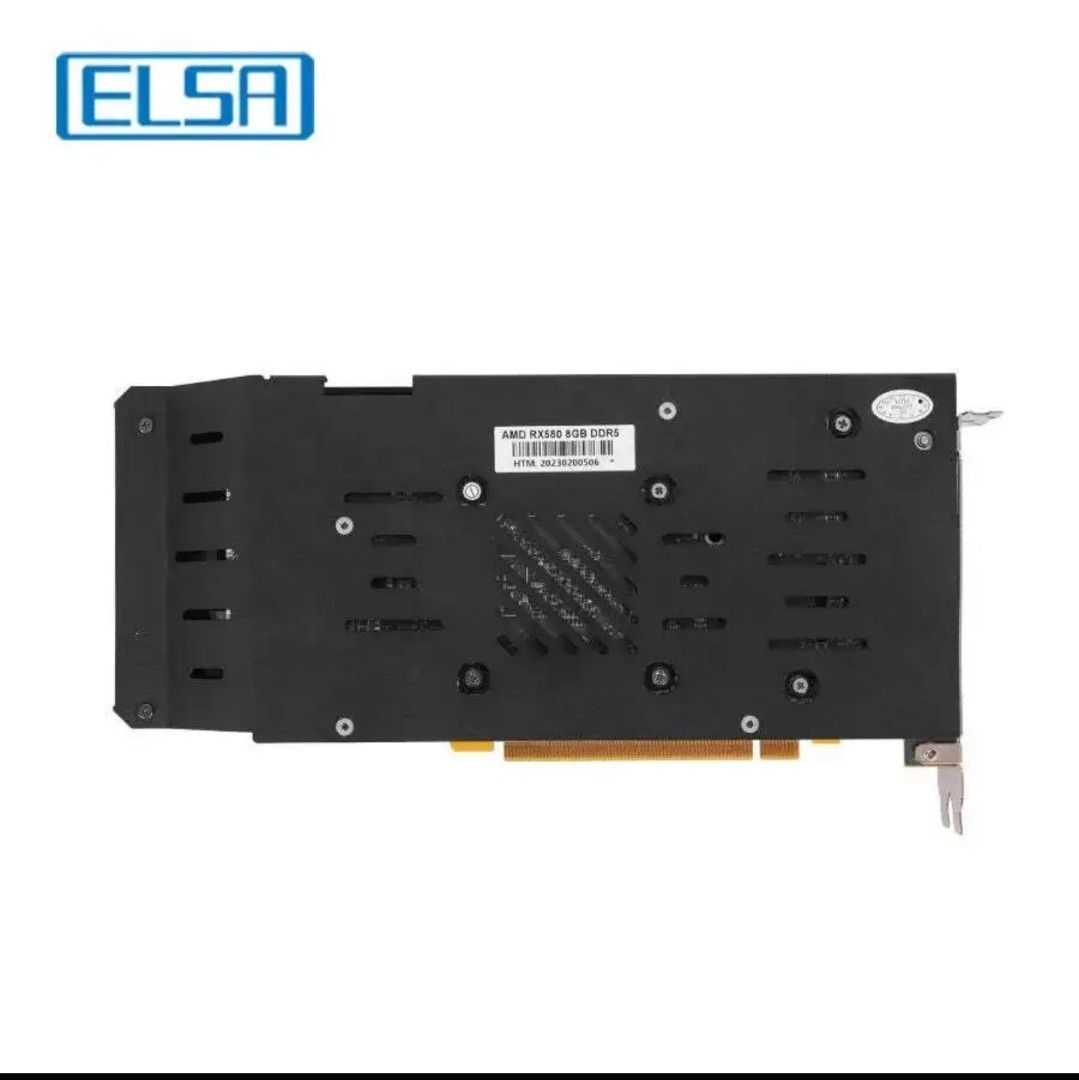 *New Box* ELSA RX 580 8GB GDDR5 256bit GPU Gaming GPU GRAPHICS CARD, 電腦 ...