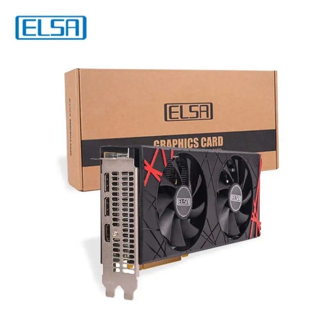*New Box* ELSA RX 580 8GB GDDR5 256bit GPU Gaming GPU GRAPHICS CARD, 電腦 ...