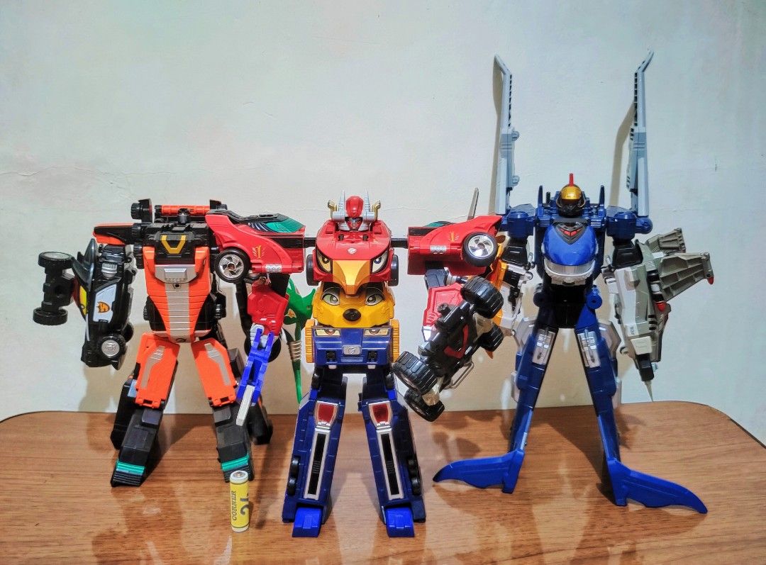 Engine Sentai Go-Onger's Dx Gattai Engine-Oh G9, Hobbies & Toys, Toys ...