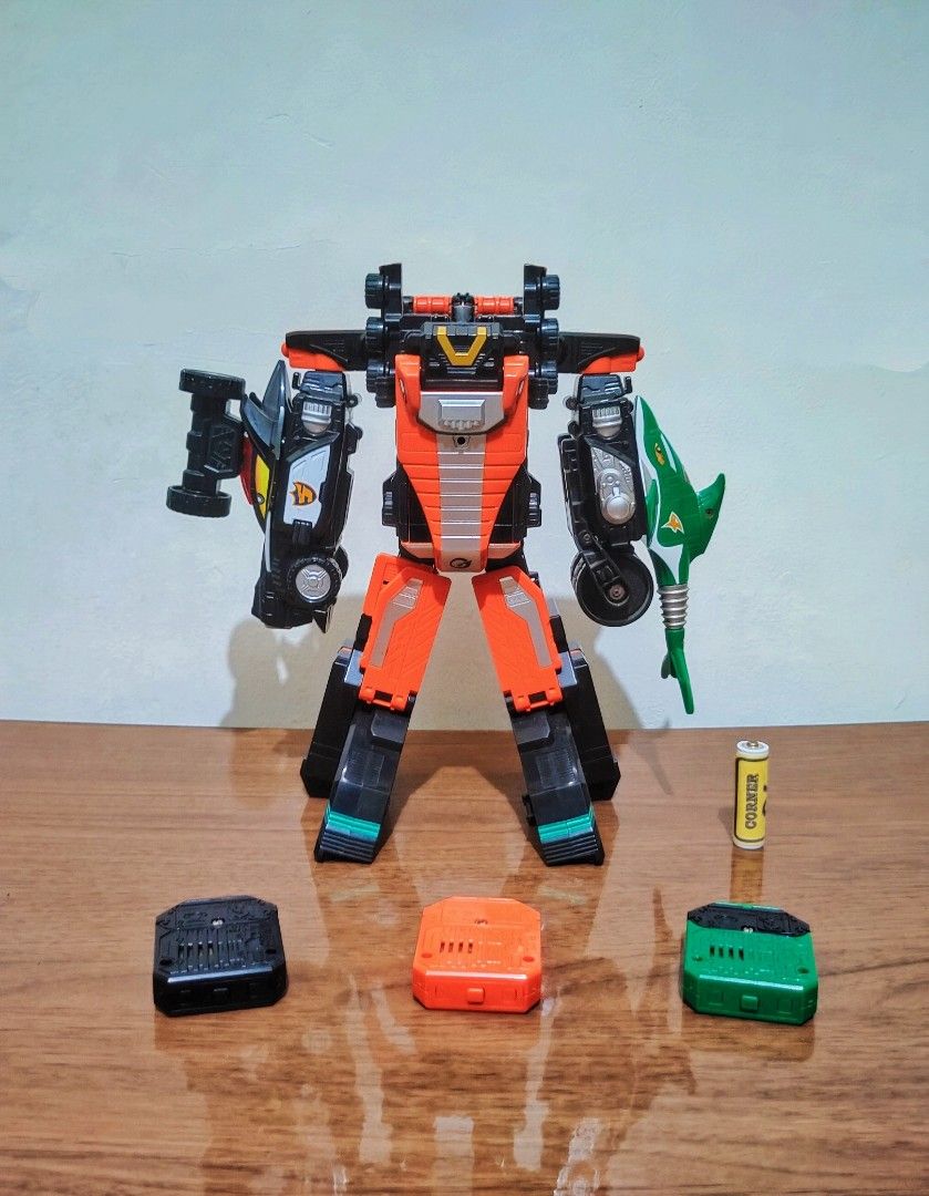 Engine Sentai Go-Onger's Dx Gattai Engine-Oh G9, Hobbies & Toys, Toys ...