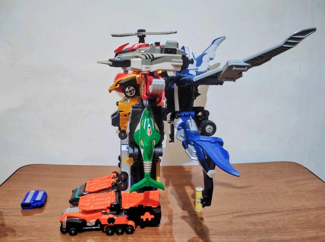 Engine Sentai Go-Onger's Dx Gattai Engine-Oh G9, Hobbies & Toys, Toys ...