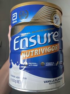 ensure regular original milk powder 850g vanilla, Health & Nutrition ...
