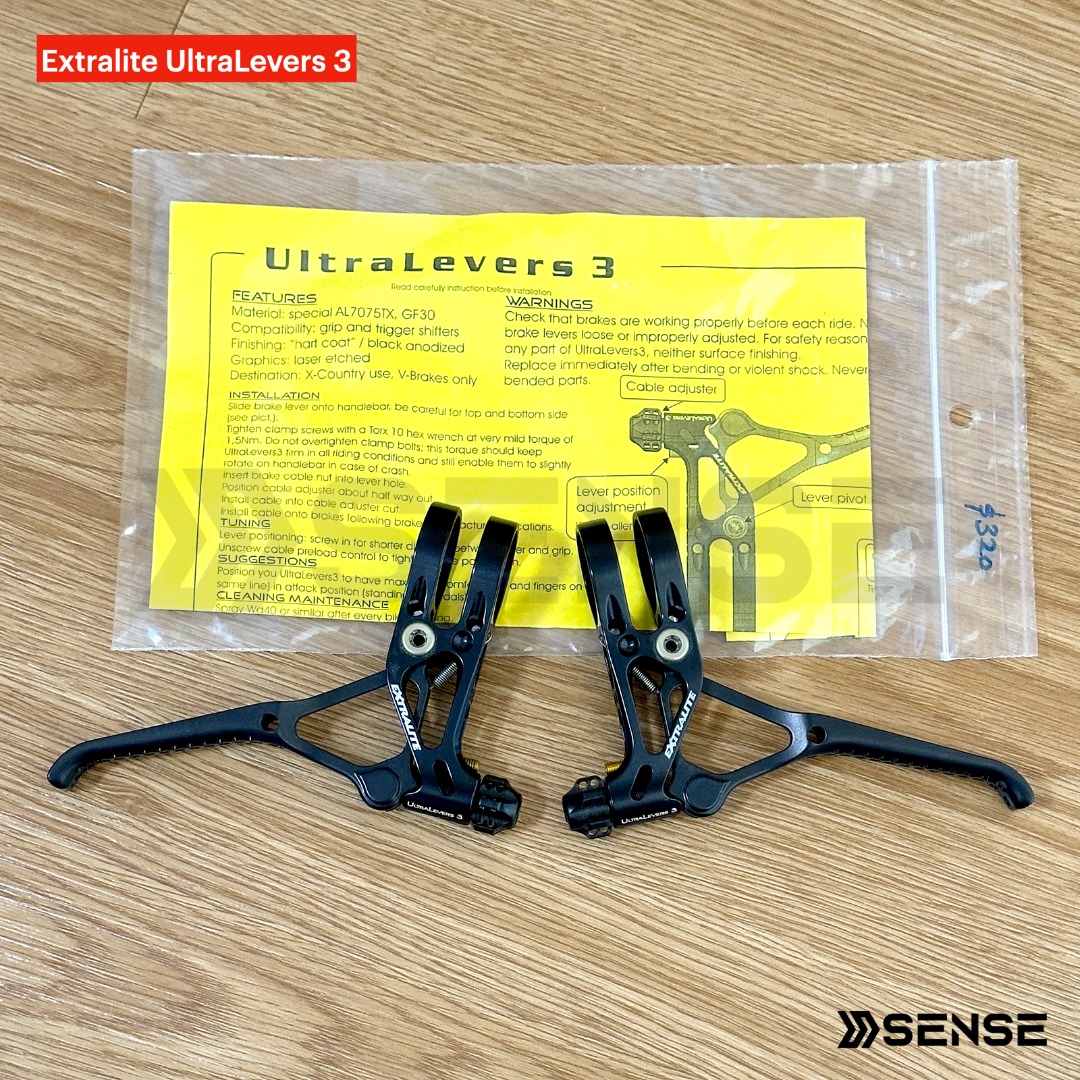 Extralite UltraLevers 3 for Brompton, Sports Equipment, Bicycles ...