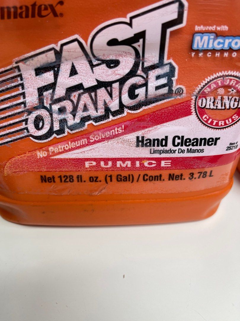 Fast Orange Hand Cleaner, Furniture & Home Living, Cleaning & Homecare ...