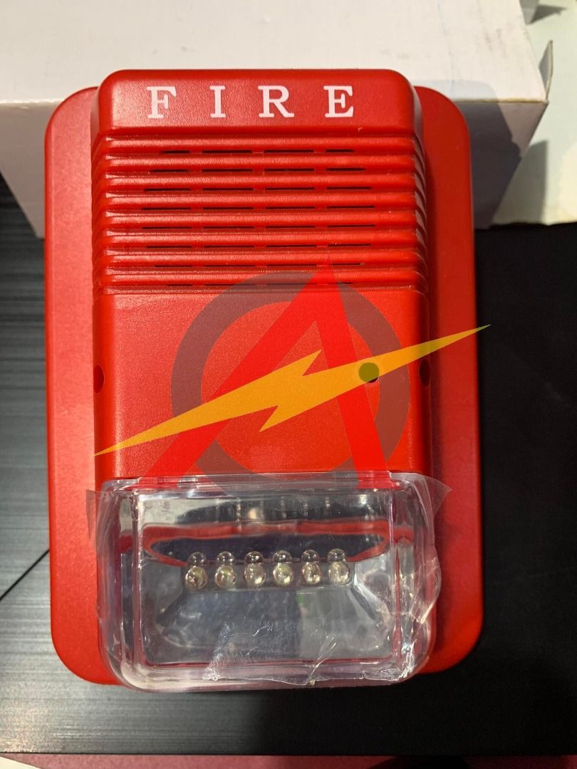 Fire Alarm Sounder with LED Strobe Light - FDAS, Commercial ...