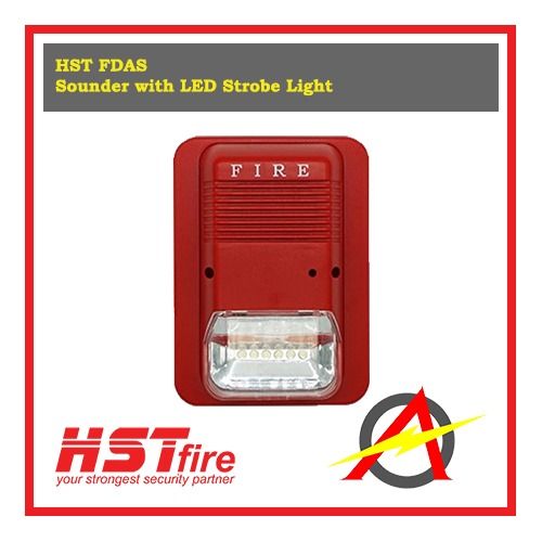 Fire Alarm Sounder with LED Strobe Light - FDAS, Commercial & Industrial, Industrial Equipment ...