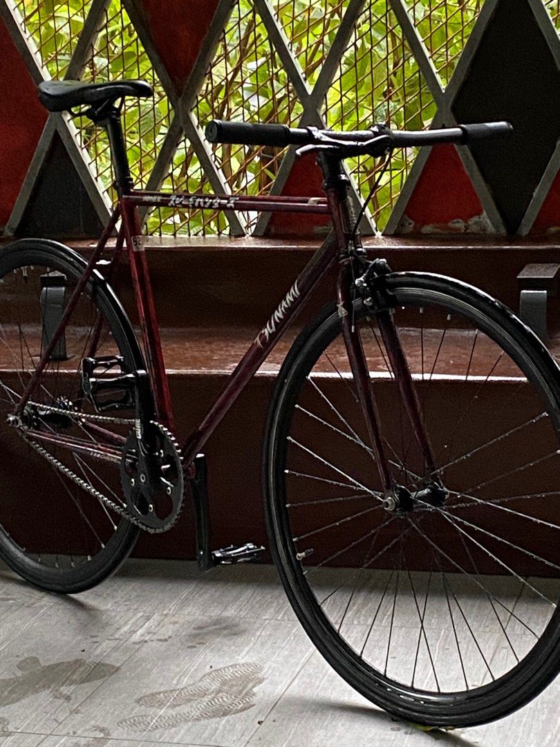 Fixie tsunami snm4130 rare colour, Sports Equipment, Bicycles & Parts ...