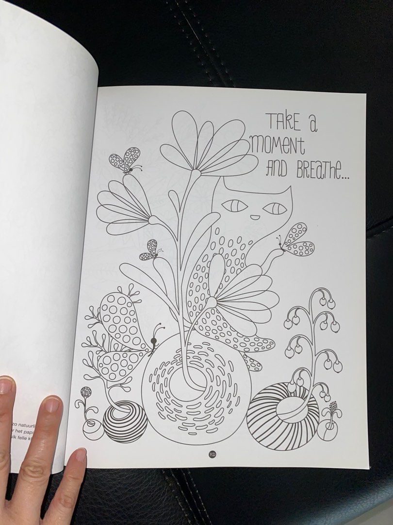 Flow Coloring Book Destress Quiet Bool, Hobbies & Toys, Books ...