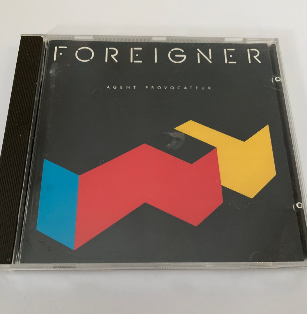 Foreigner Agent Provocateur West Germany CD 西德 銀圈版 舊版 target CD, 興趣及遊戲 ...