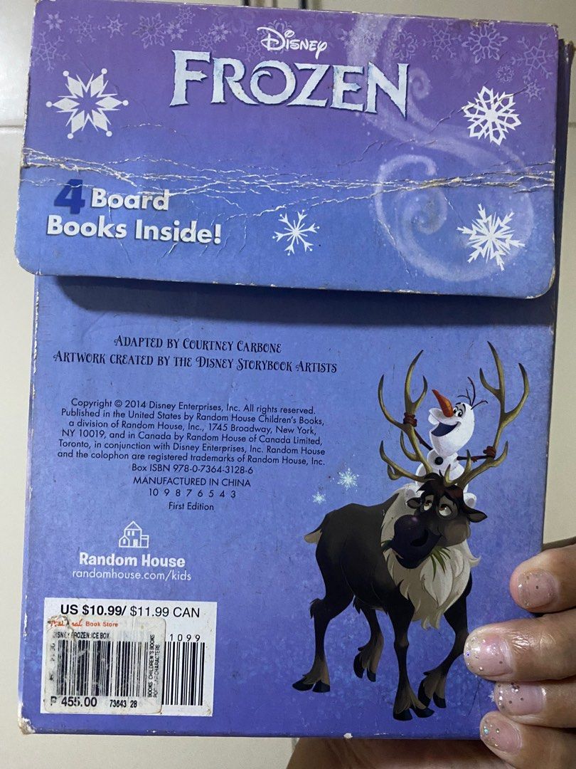 Frozen Book Boards x4 orig, Hobbies & Toys, Books & Magazines, Children ...