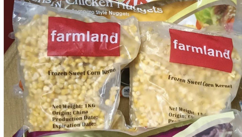 Frozen sweet corn 1kg farmland | sweet corn kernel, Food & Drinks ...