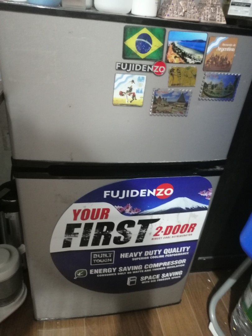 Fujidenzo mini ref 2 door, TV & Home Appliances, Kitchen Appliances ...