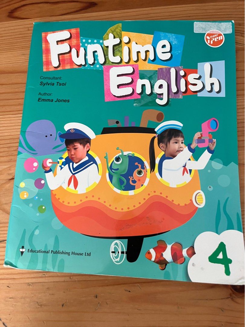 Funtime English 4 (K2 課本）, 興趣及遊戲, 書本 & 文具, 小朋友書 - Carousell