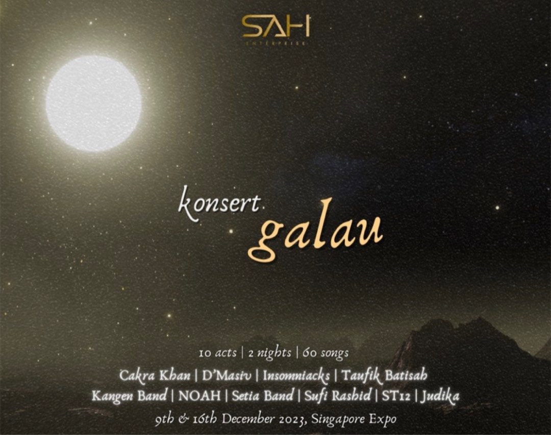 GALAU ZONE !!!2DAYS CONCERT TICKET, Announcements on Carousell