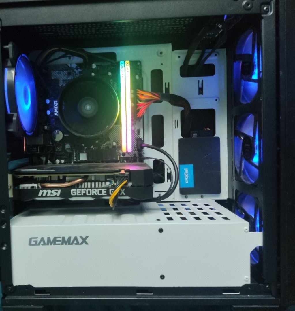 Gaming PC - 1660 Super + Ryzen 5 3500, Computers & Tech, Desktops on Carousell