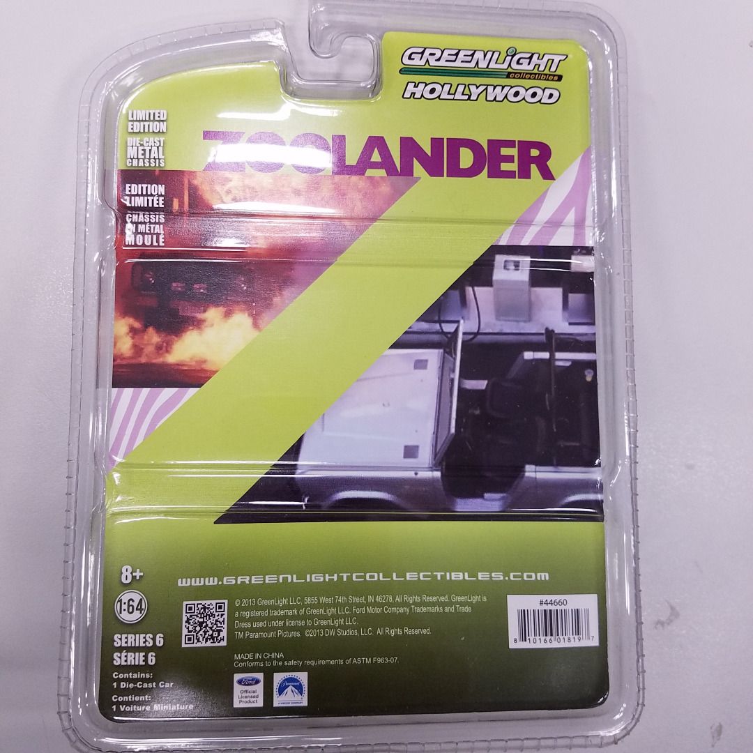 Greenlight Hollywood Zoolander Ford Bronco, 汽車配件, 其他 - Carousell