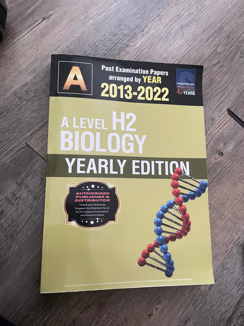 H2 Bio TYS (Yearly), Hobbies & Toys, Books & Magazines, Assessment ...