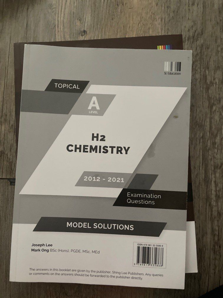 H2 Chemistry TYS (Topical), Hobbies & Toys, Books & Magazines ...