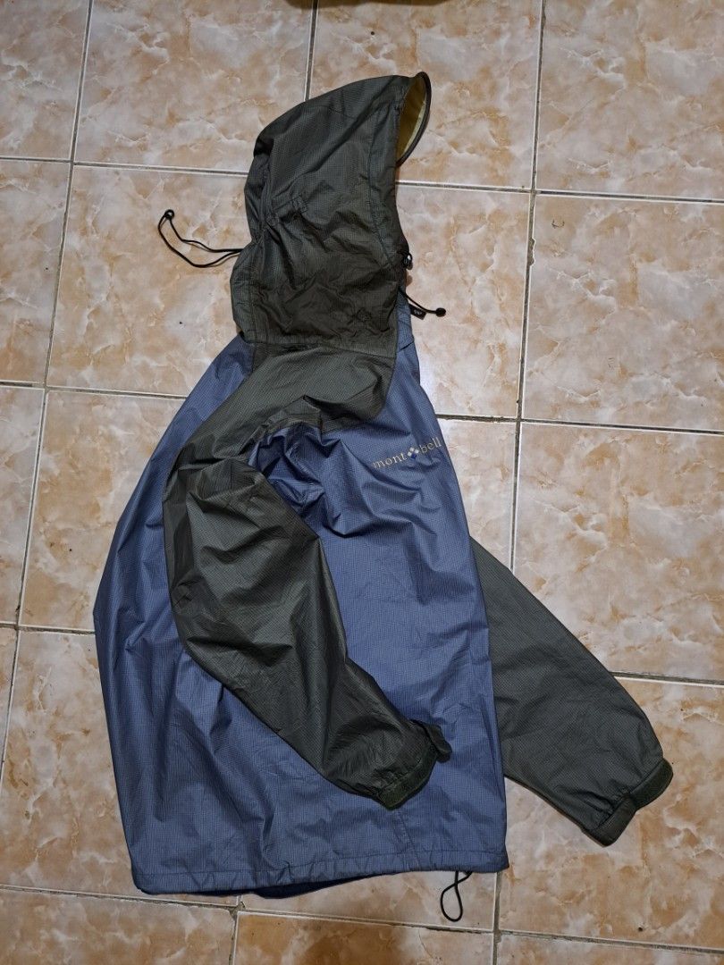 HARGA PAS !!! Montbell Gore tex Jacket, Fesyen Pria, Pakaian , Baju ...