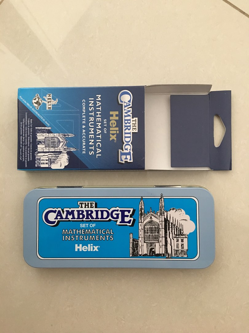 Helix The Cambridge Maths set B44000 Mathematical Instruments, Hobbies ...