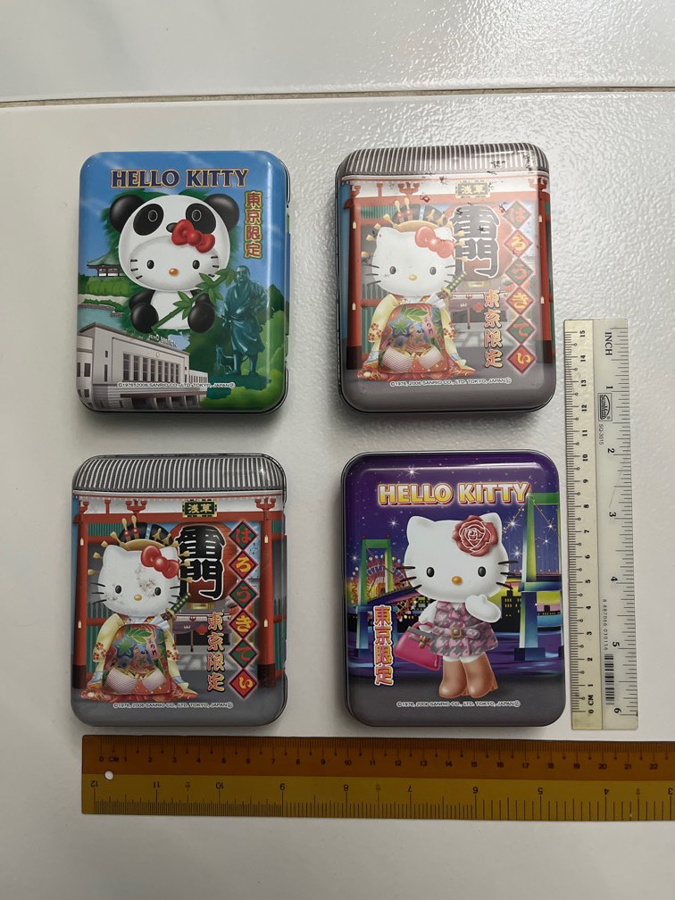 Hello Kitty Small Tin Box (10cm x 7cm), Hobbies & Toys, Memorabilia ...