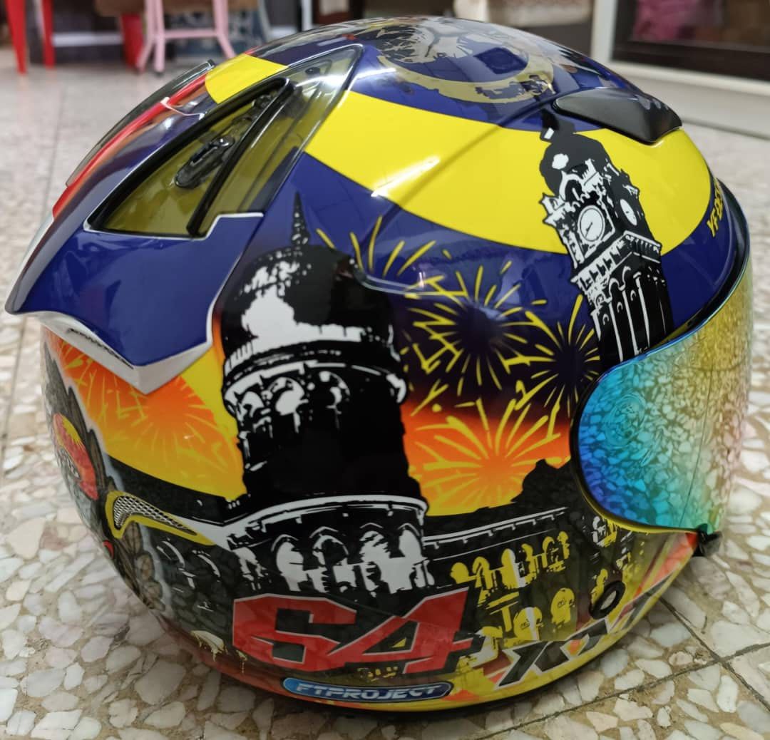Helmet KYT MERDEKA 64, Sports Equipment, Bicycles & Parts, Bicycles on ...