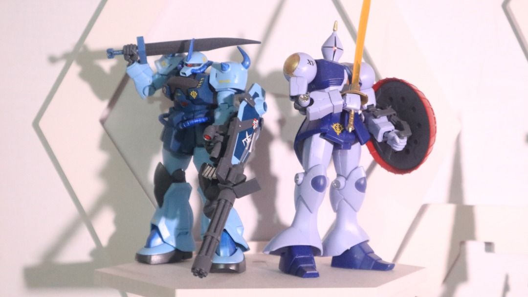 HG Gouf custom and HG Gyan,Both build, Hobbies & Toys, Toys & Games on ...
