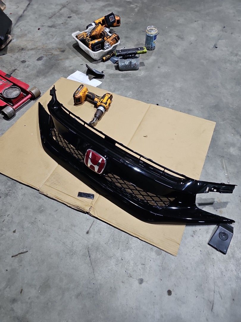 Honda Civic FC1 FC5 Type R Front Grille, Car Accessories, Accessories ...