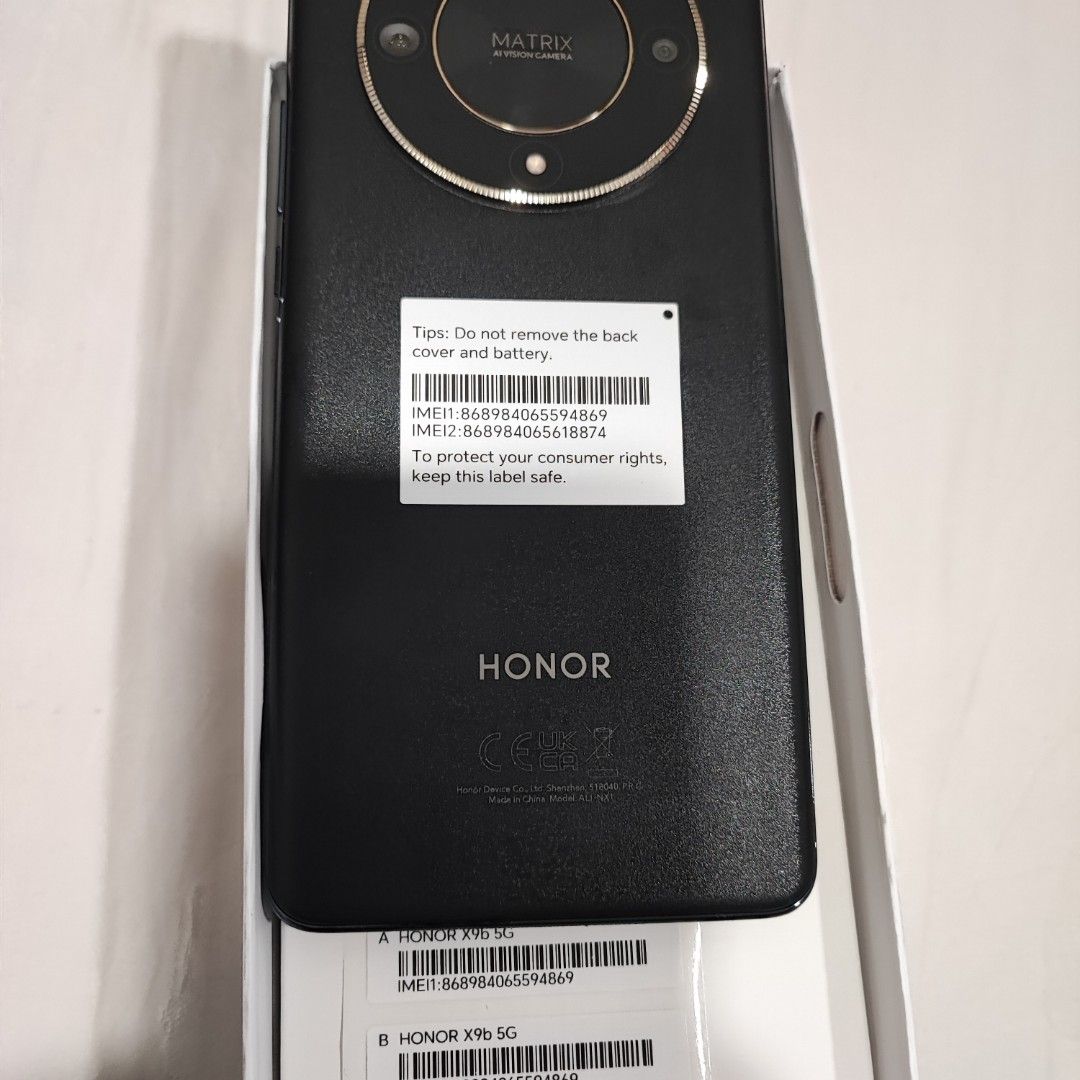 Honor X9b 5G Black (12GB+8GB) + 256GB, 108MP Camera, 5800mAh Battery ...
