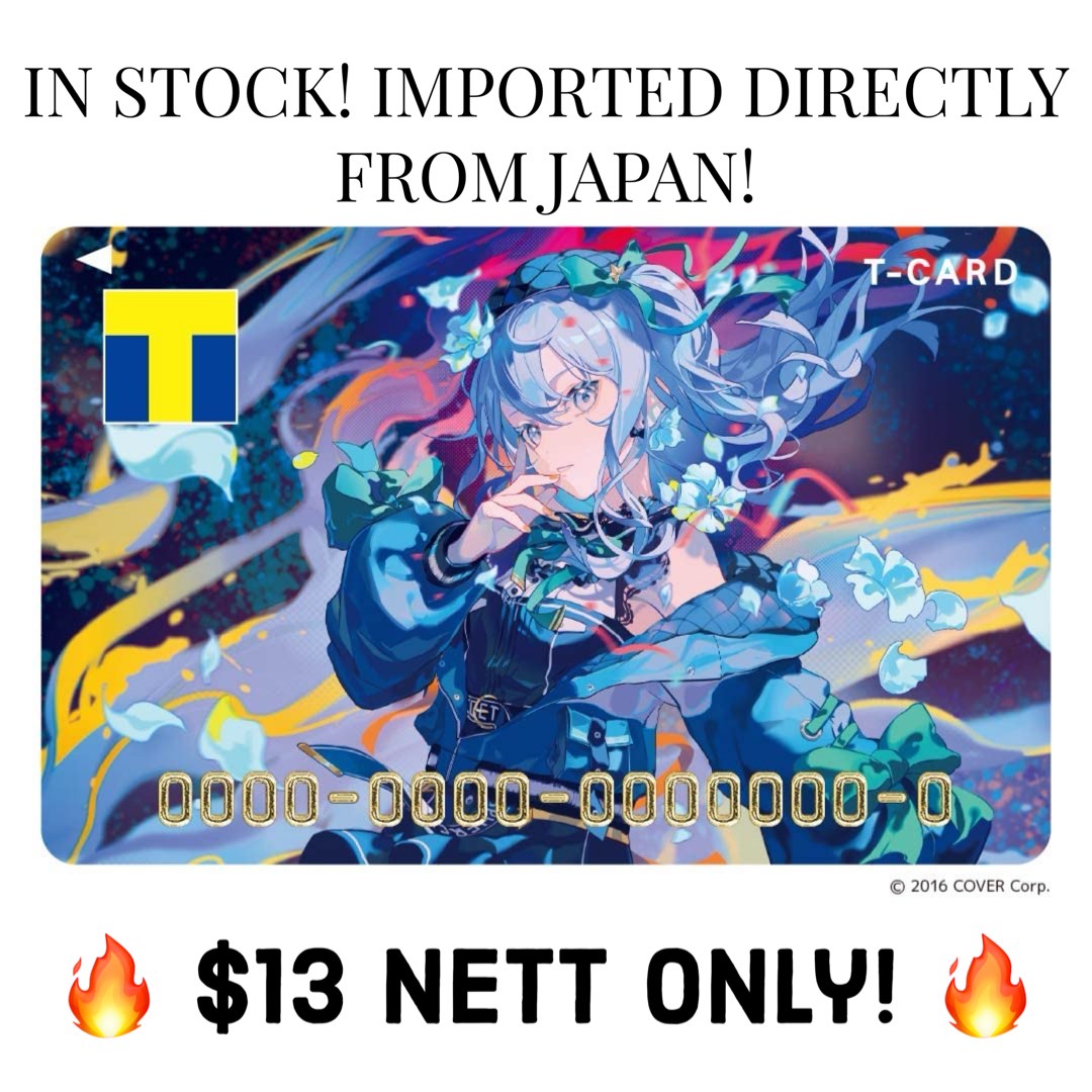 Hoshimachi Suisei T-point card, Hobbies & Toys, Memorabilia ...