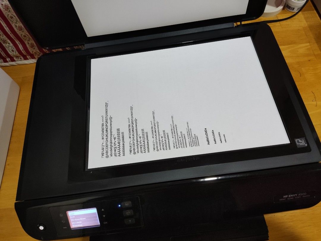 HP Envy 4500 Inkjet Printer, Computers & Tech, Printers, Scanners ...