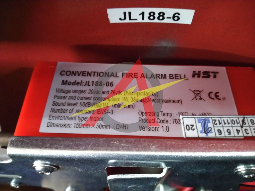 HST Fire Alarm Bell Conventional and Addressable - FDAS, Commercial ...