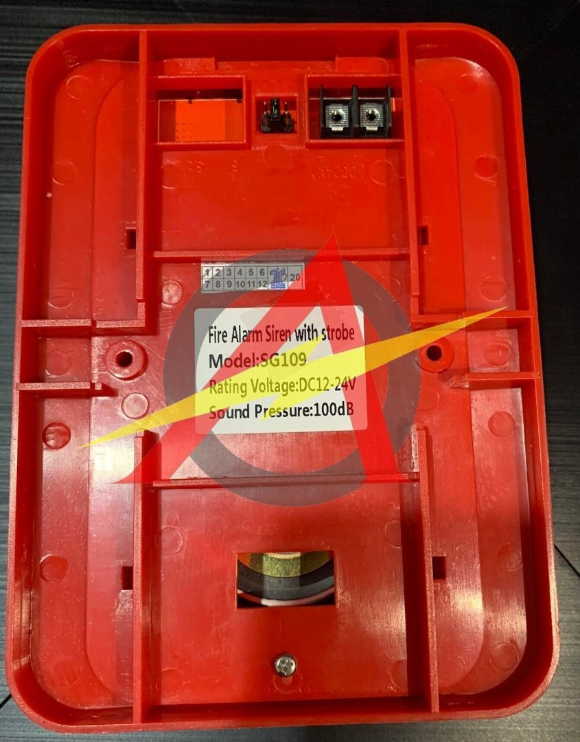 HST Fire Alarm Sounder with LED Strobe Light - Conventional & Addressable FDAS, Commercial ...