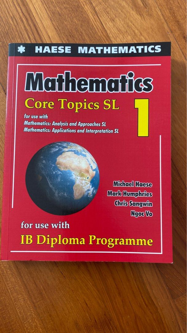 ib mathematics core topics SL, Hobbies & Toys, Books & Magazines ...