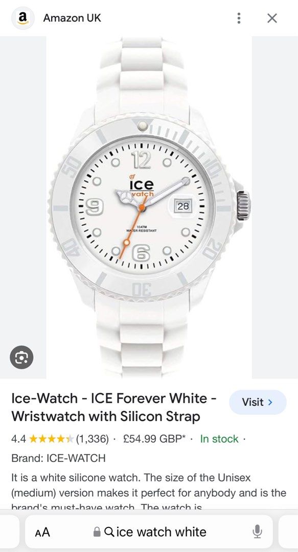 Ice Watch ICE Forever Watch, Men's Fashion, Watches & Accessories ...