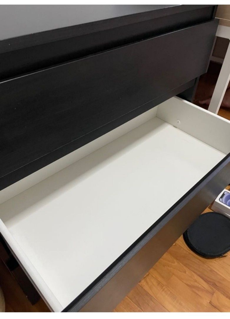 Ikea malm drawers, Furniture & Home Living, Furniture, Shelves ...