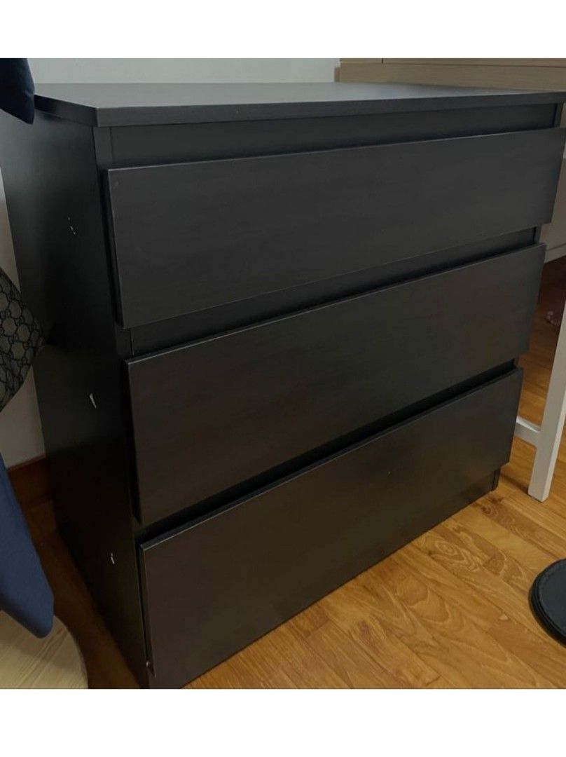 Ikea malm drawers, Furniture & Home Living, Furniture, Shelves ...