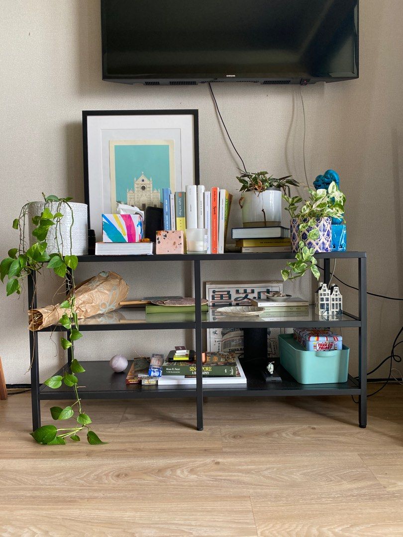 IKEA TV Console Vittsjo, Furniture & Home Living, Furniture, TV Consoles on Carousell