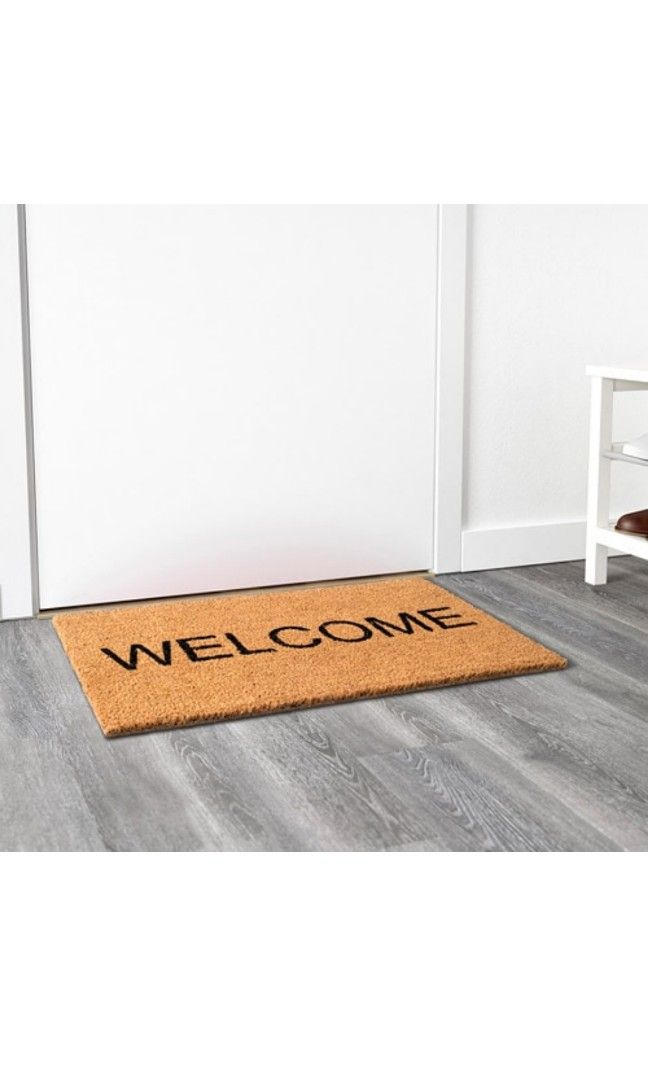 IKEA Welcome Door Mat, Furniture & Home Living, Home Decor, Carpets ...