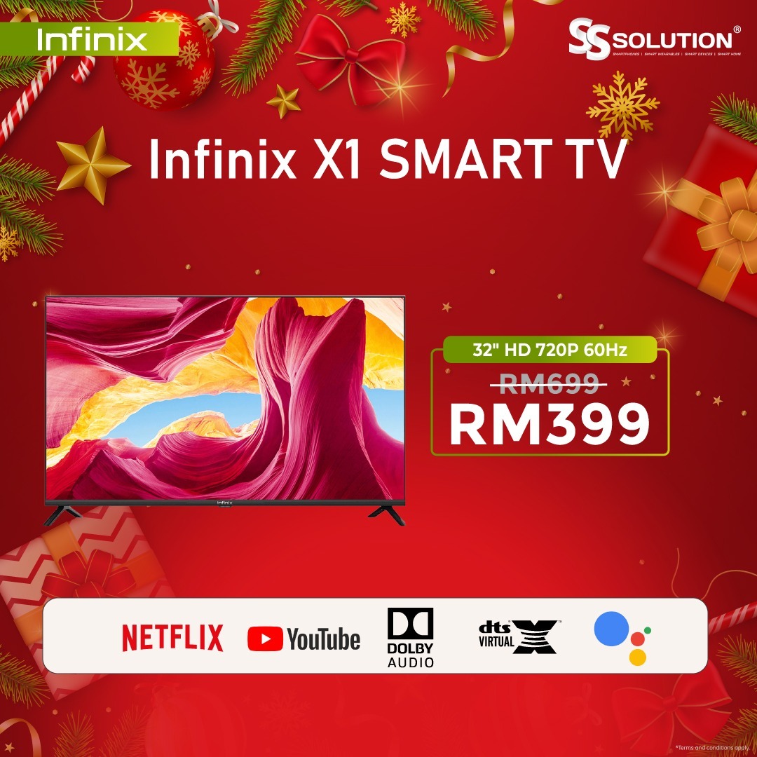Infinix X1 Android Smart LED TV 32 inch HD Android TV With Eye Care ...